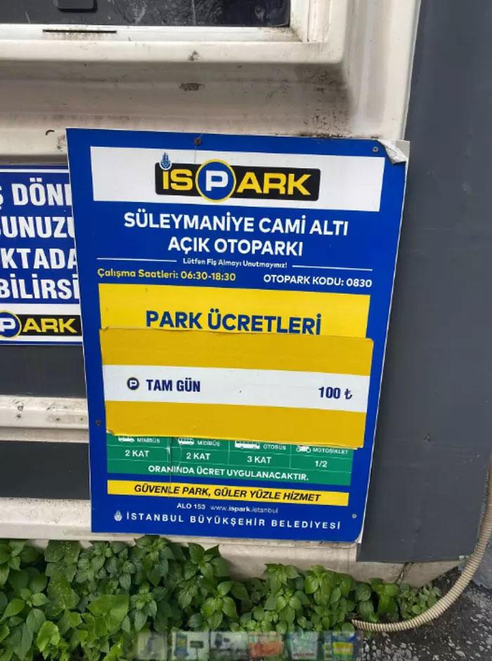 İSPARK ücretlerini ikiye katladı