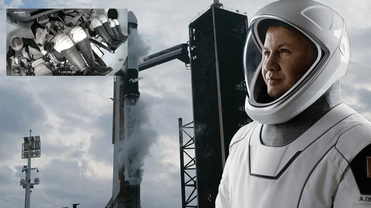 Alper Gezeravcı uzaydan Türkiye'ye selam verdi!