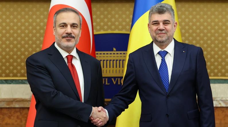 Bakan Fidan, Romanya'da resmi temaslarda bulundu Bakan Fidan, Romanya'da resmi temaslarda bulundu