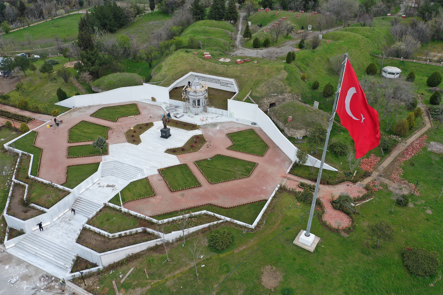 Edirne'de Kıyık Tabya'nın restorasyonunun ilk etabı tamamlandı